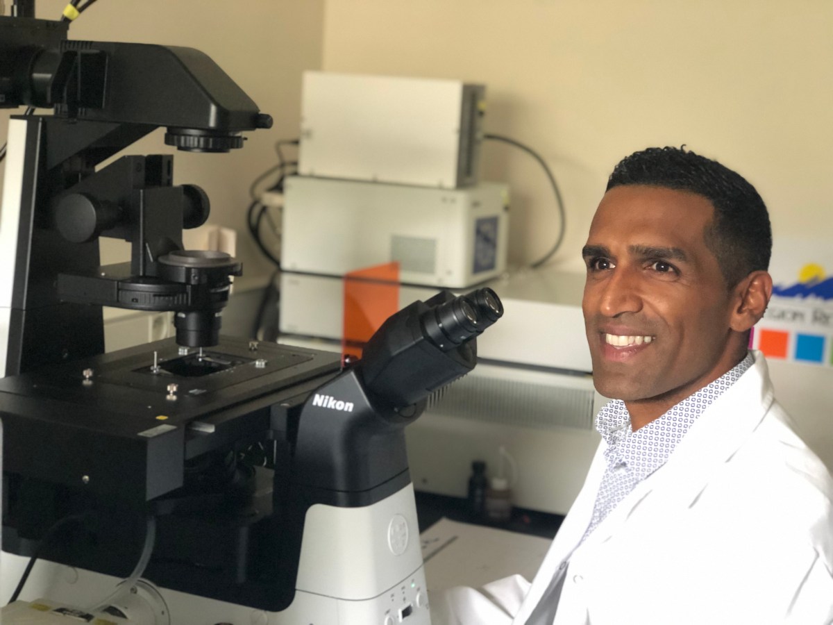 Steeve Bourane, chercheur en neurobiologie, primé aux Talents de l ...